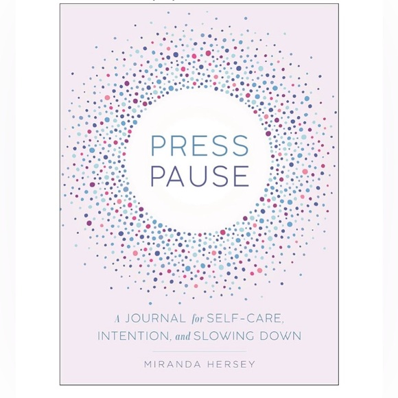 Office | Press Pause Self Care Guided Journal | Poshmark